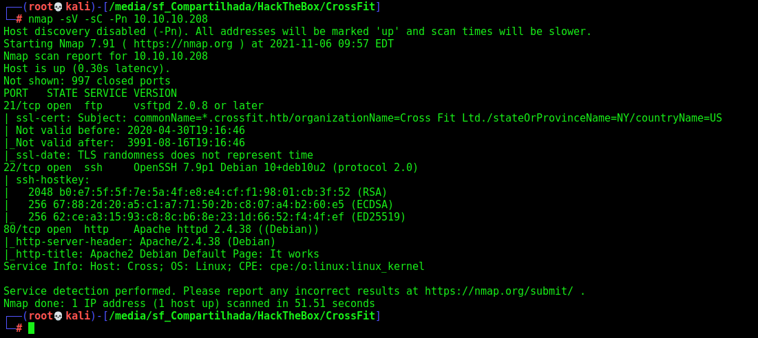 HackTheBox - CrossFit | 0x4rt3mis